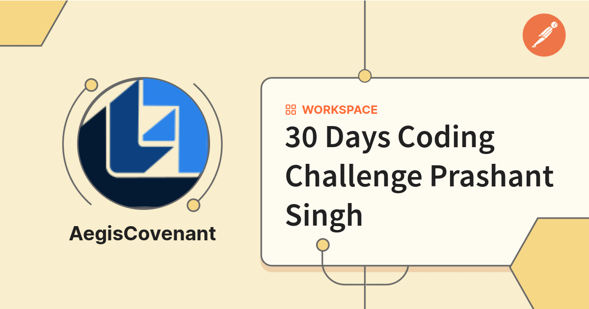 30 Days Coding Challenge Prashant Singh Postman Api Network